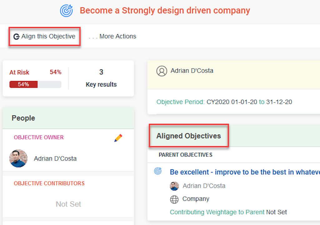 OKR Software, OKR Tool thats easy to use and free up to 25 users